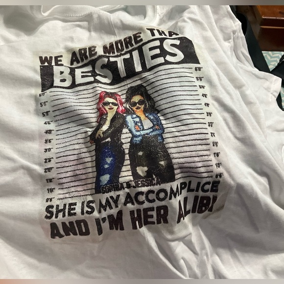 Hand Crafted | Tops | Besties Tshirts | Poshmark